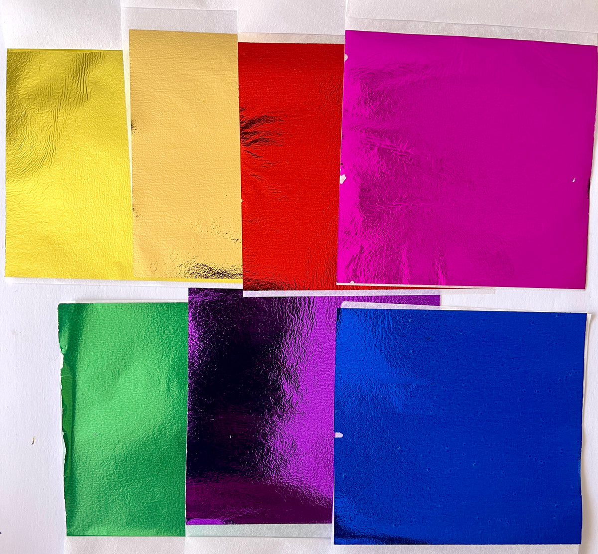 Coloured foil leaf sheets – Jac's Accessories